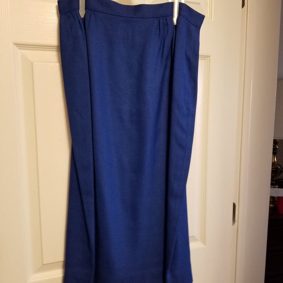 Barrie Pace | Dresses | Vintage Barrie Pace Royal Blue Skirt Suit ...